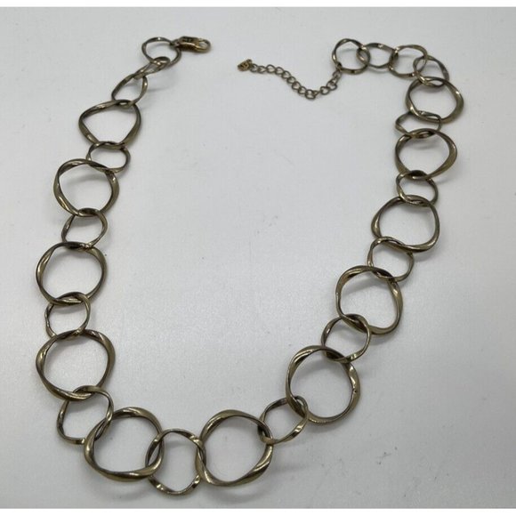 Etienne Aigner | Jewelry | Vintage Etienne Aigner Gold Tone Chain ...
